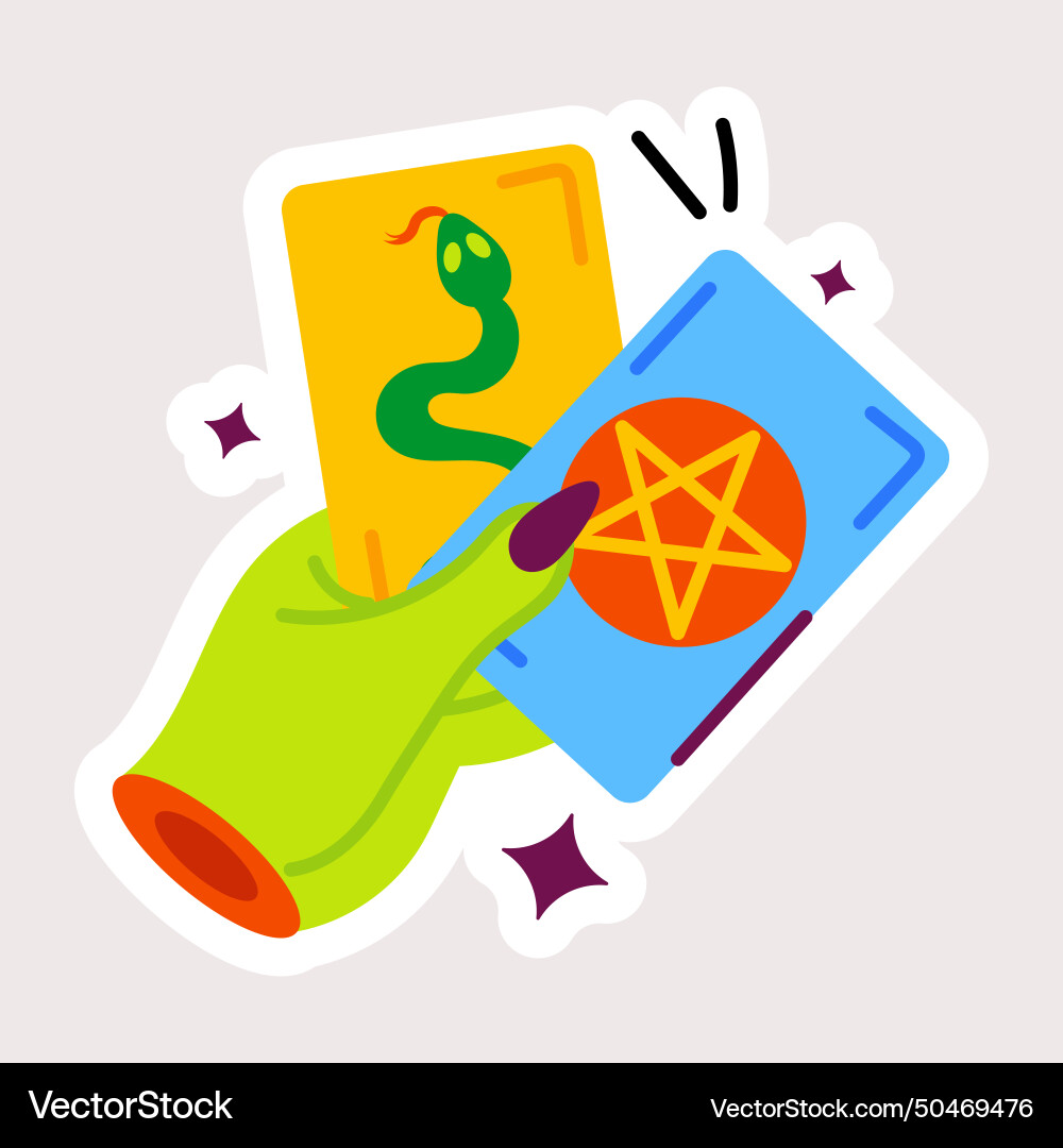 Tarot cards Royalty Free Vector Image - VectorStock