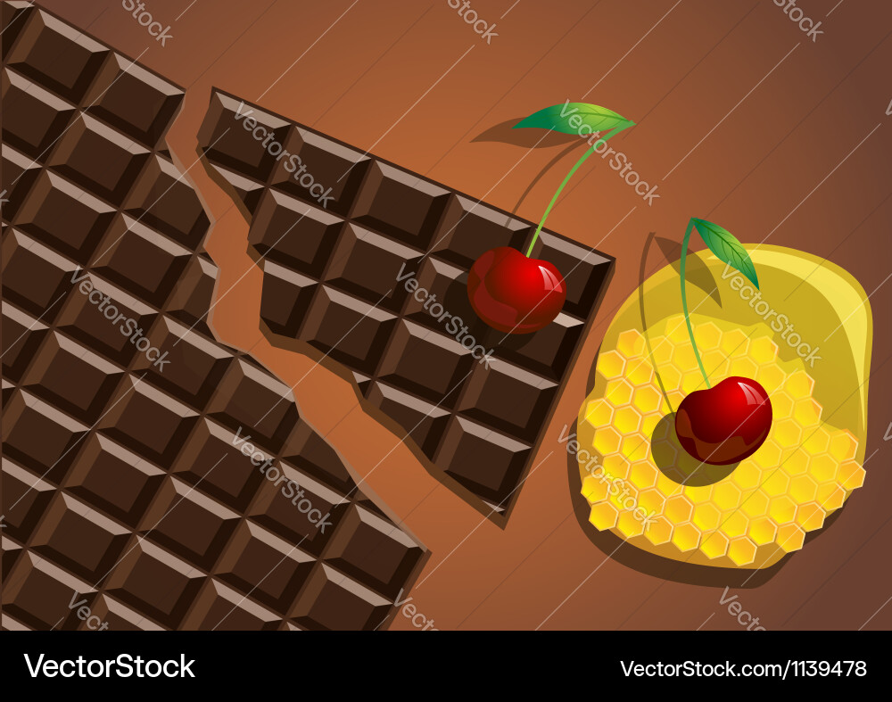 Chocolate Royalty Free Vector Image - VectorStock
