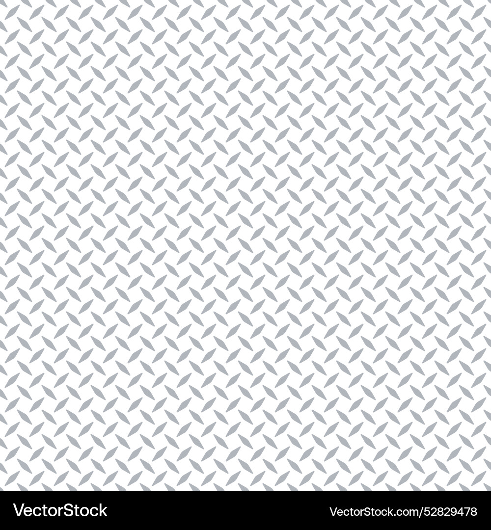 Diamond plate metal seamless pattern Royalty Free Vector