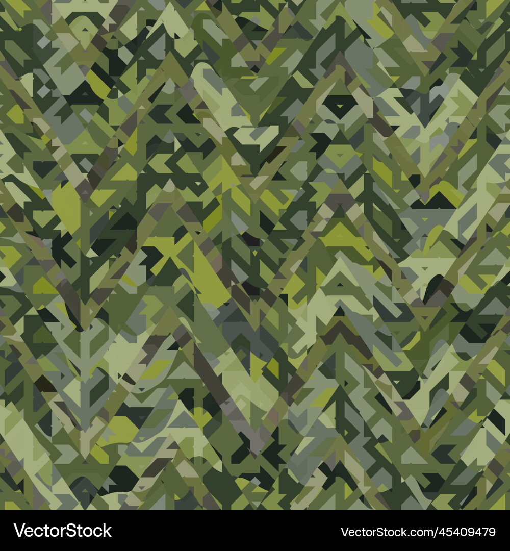 Geometric Camouflage Texture Royalty Free Vector Image