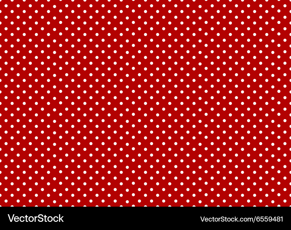Red Polka Dot Background Royalty Free Vector Image
