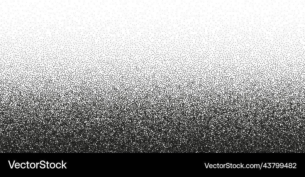 Stipple pattern dotted geometric background Vector Image
