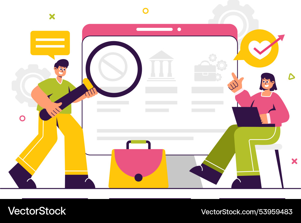 An ngo or non-governmental organization Royalty Free Vector