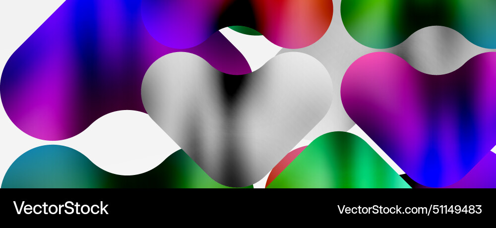 Vibrant magenta hearts in a symmetrical pattern Vector Image