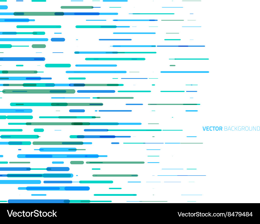 Abstract horizontal colored lines Royalty Free Vector Image