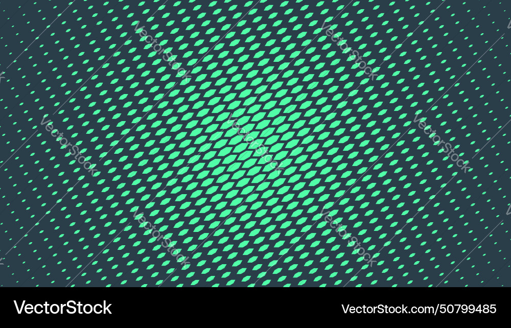 Modern scaly halftone pattern radial gradient Vector Image