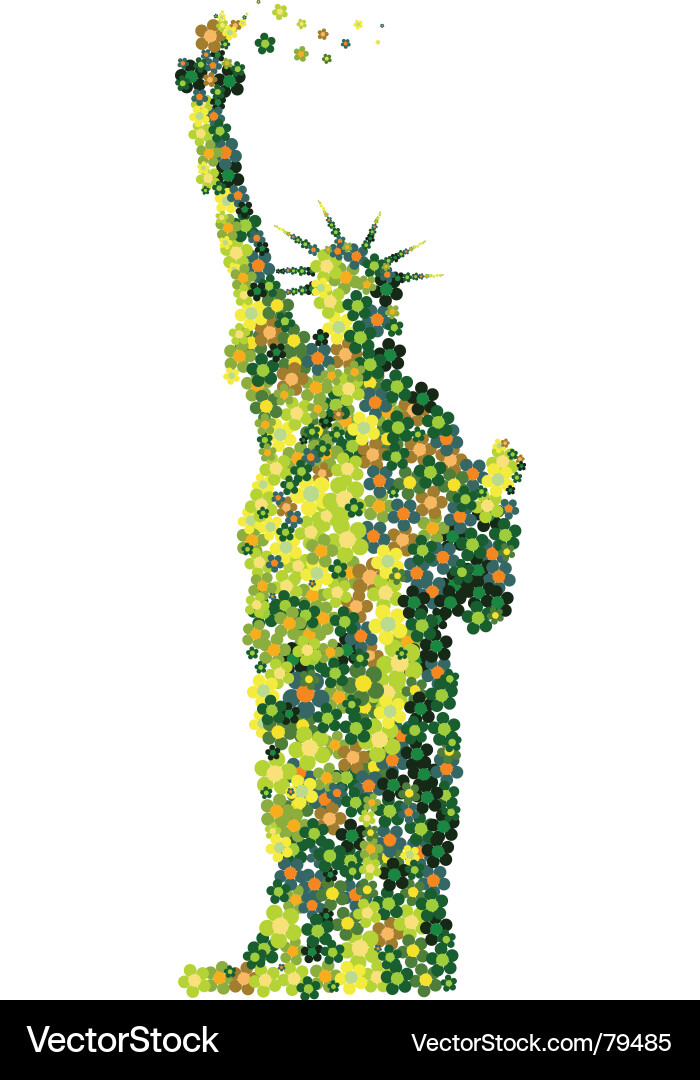 Statue of liberty Royalty Free Vector Image - VectorStock