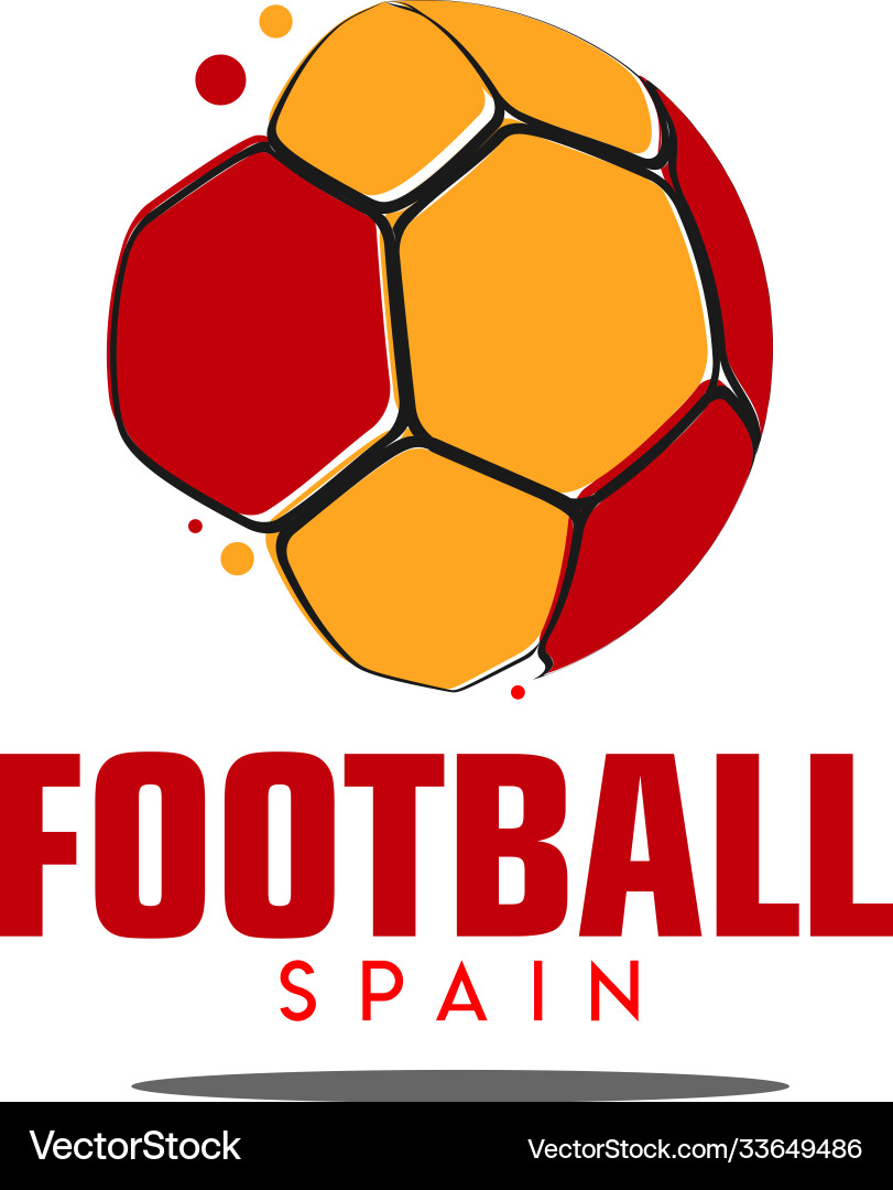 Soccer Logos From Spain Spanish Football Association Logo Royalty Free