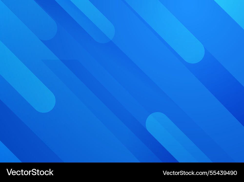 Gradient dynamic blue lines background Royalty Free Vector
