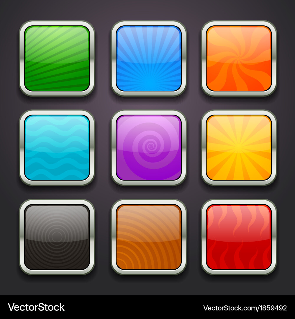 Background for the app icons-part 3 Royalty Free Vector