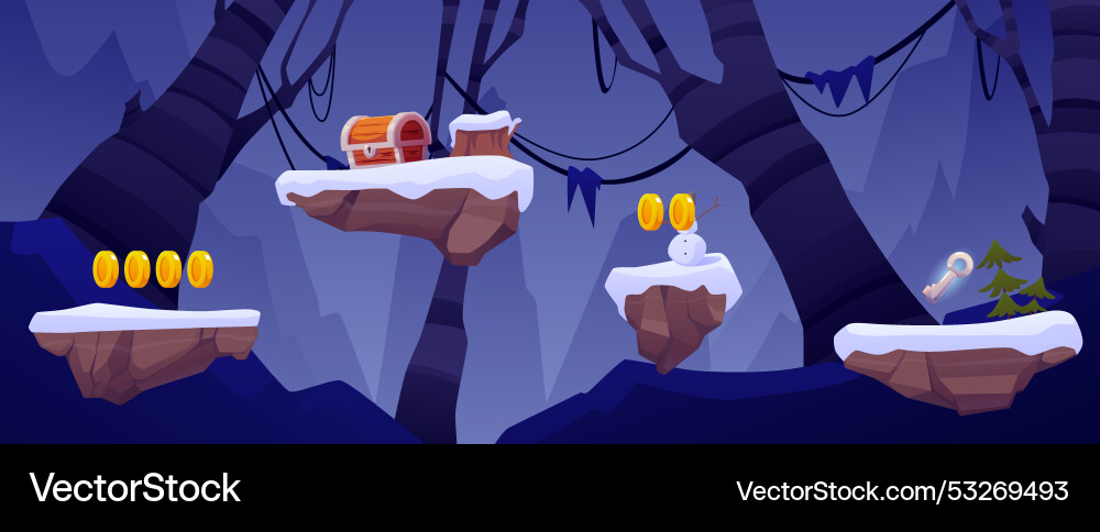 With a game location of flying Royalty Free Vector Image