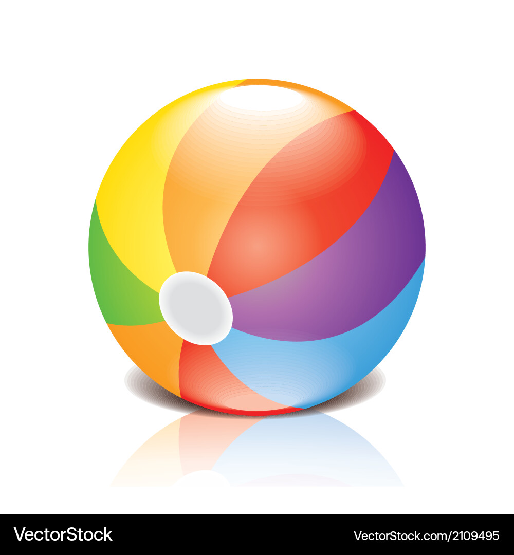 Children ball Royalty Free Vector Image - VectorStock