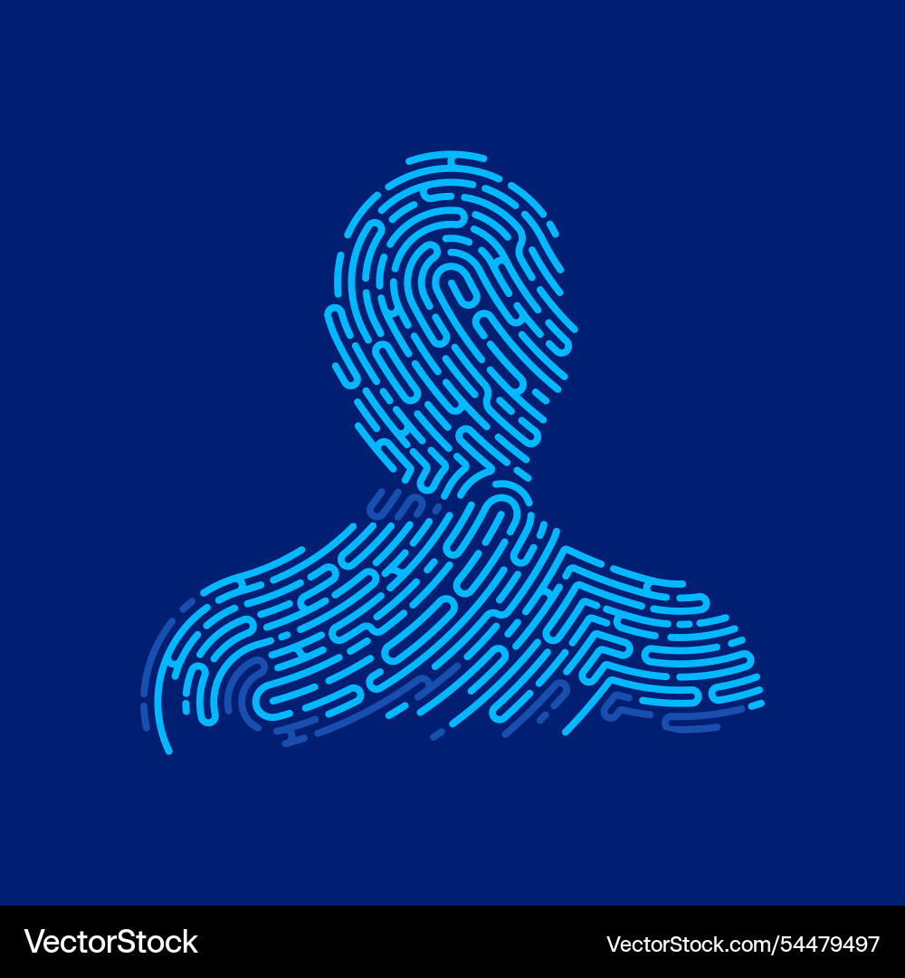 Frontface Royalty Free Vector Image - VectorStock