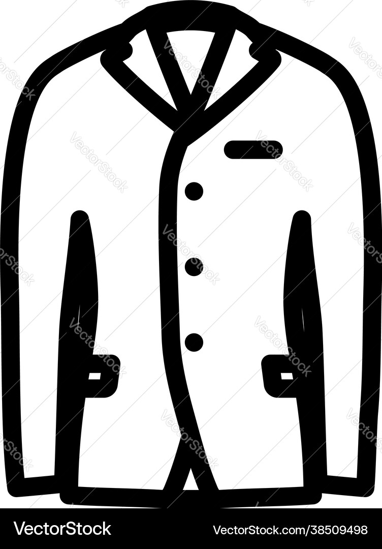 Business suit icon Royalty Free Vector Image - VectorStock