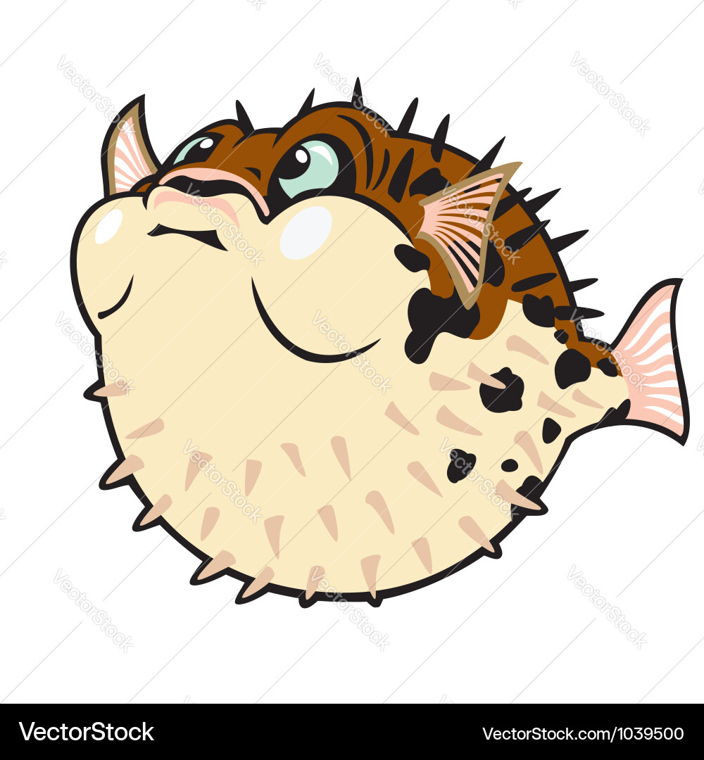 Puffer Fish Cartoon Picture Vector Images (over 100)