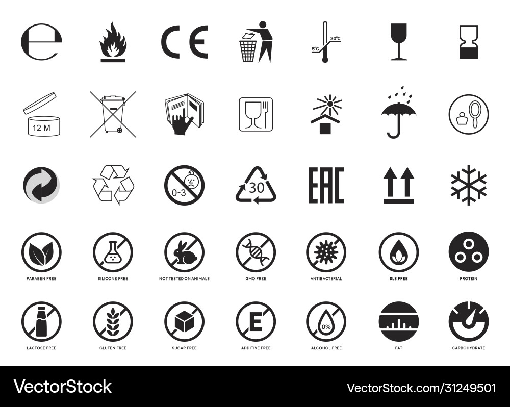 Packaging Symbols Instruction Vector Images (over 1,800)