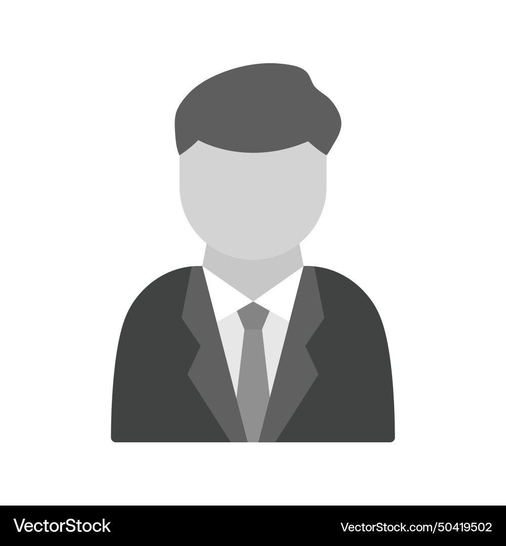 Chief executive officer icon image Royalty Free Vector Image