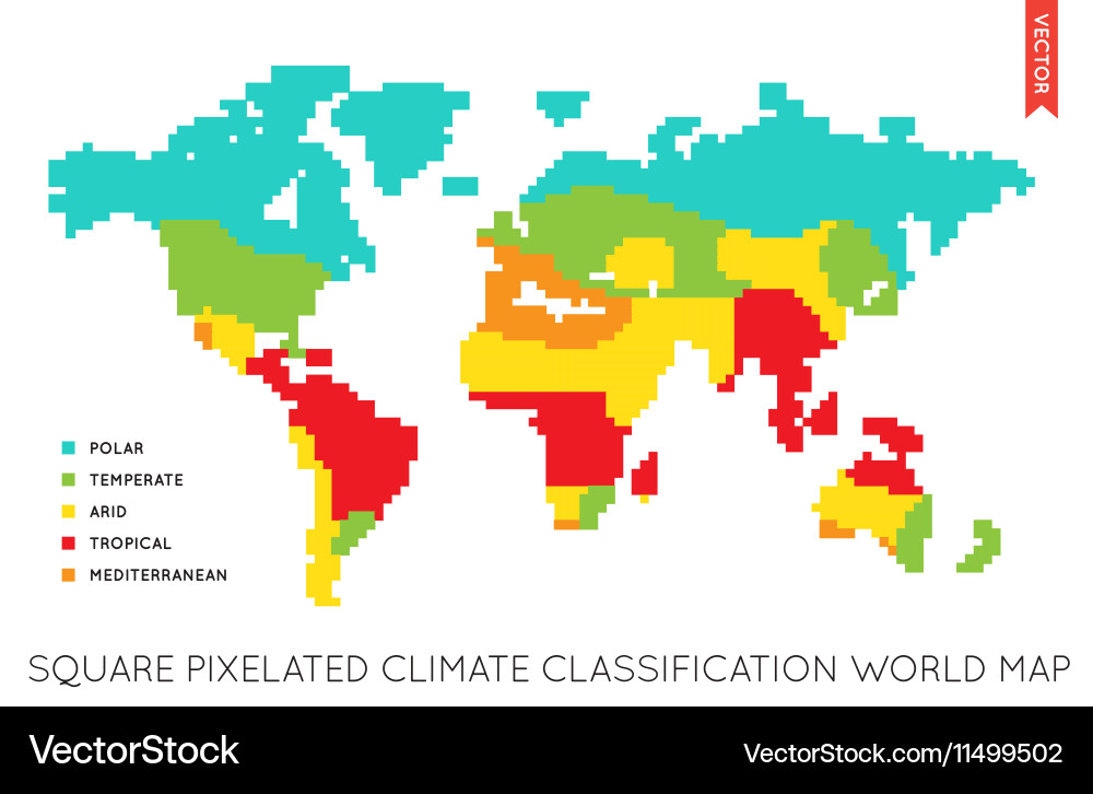 Flat world map infographic Royalty Free Vector Image