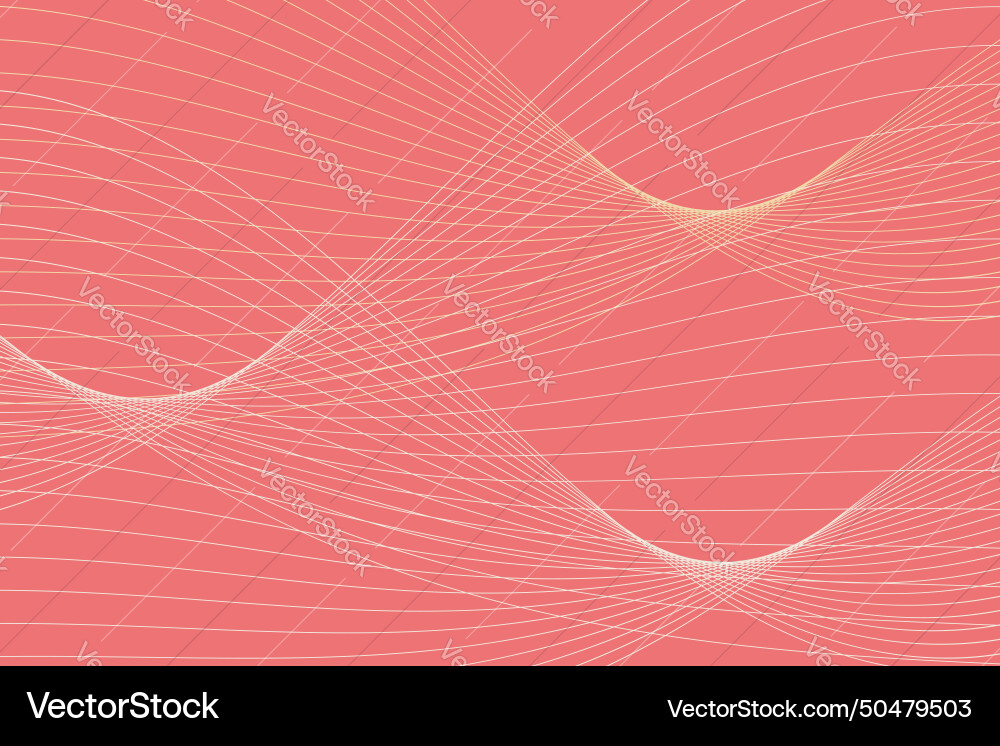 Pink background with white lines Royalty Free Vector Image