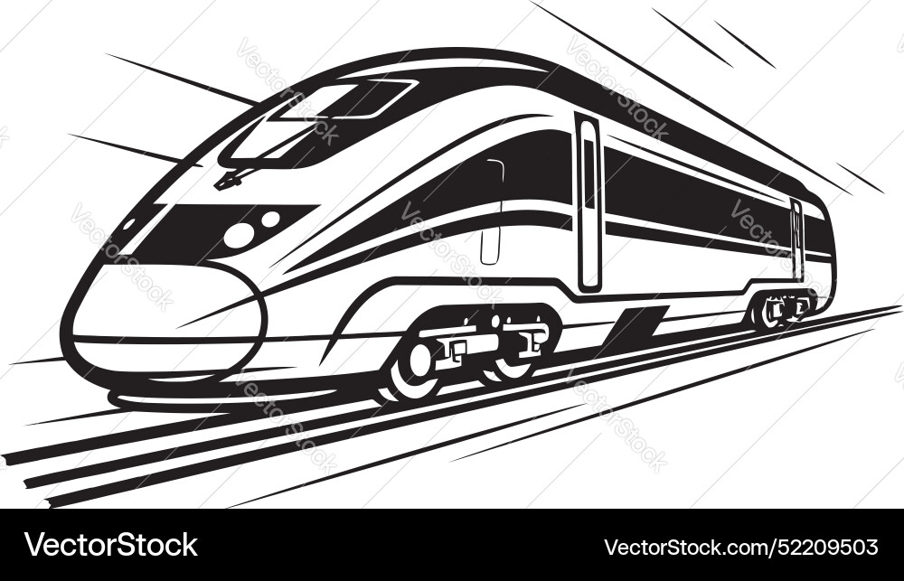 Rapid rush streamlined icon design of bullet Vector Image