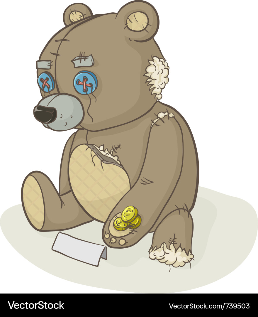 Torn Teddy Bear Vector Images (over 280)