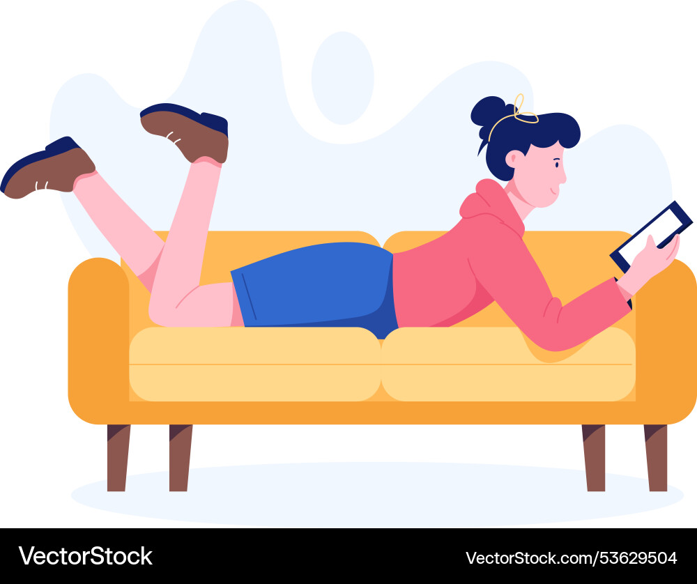 Using mobile Royalty Free Vector Image - VectorStock