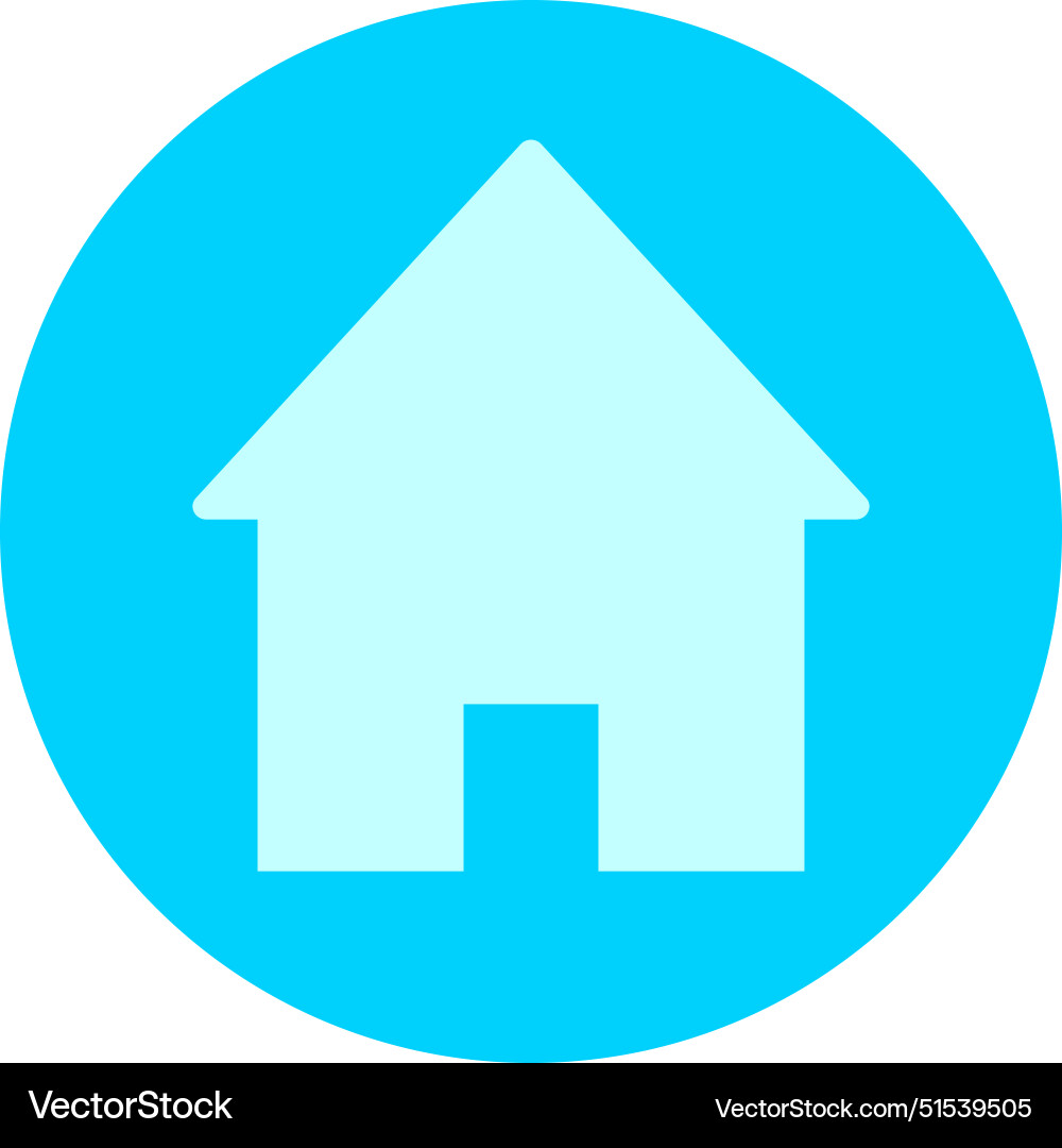 Home icon web homepage symbol house Royalty Free Vector