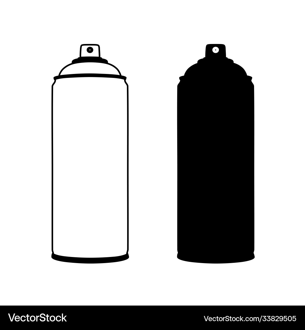 Spray paint logo Royalty Free Vector Image - VectorStock