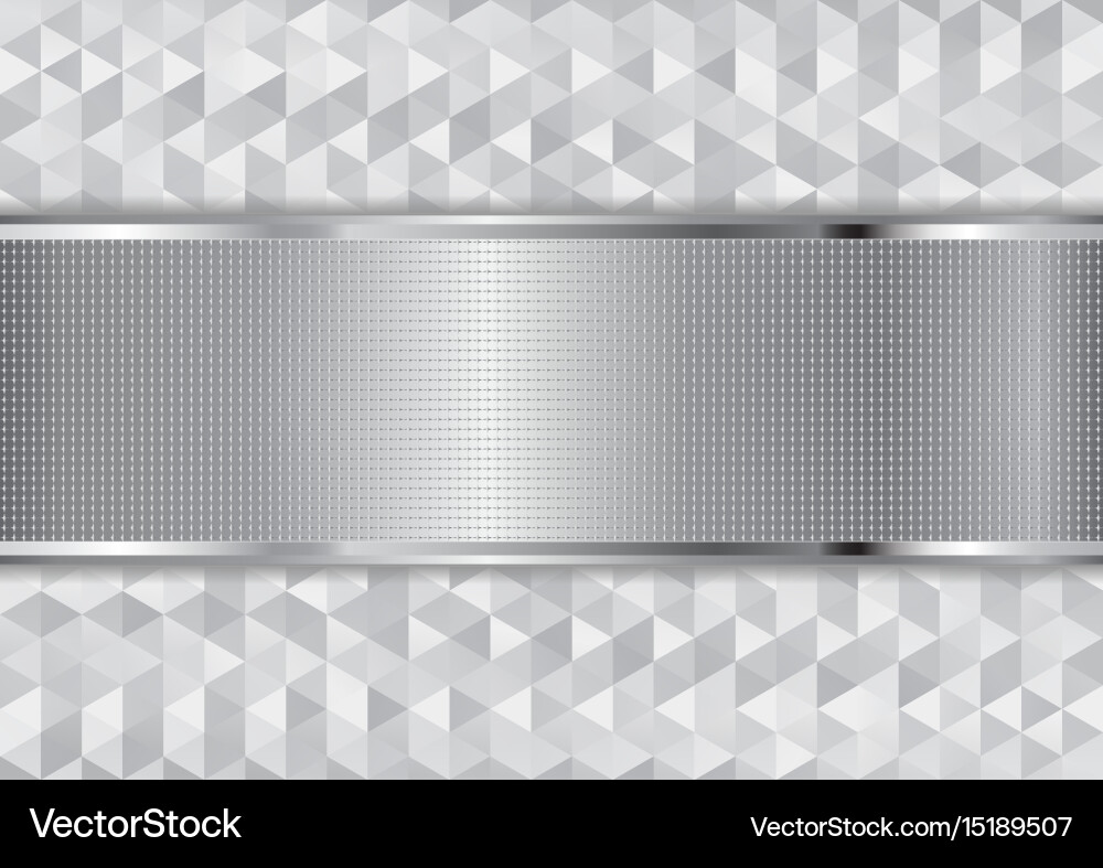 Metallic textured background and geometric texture