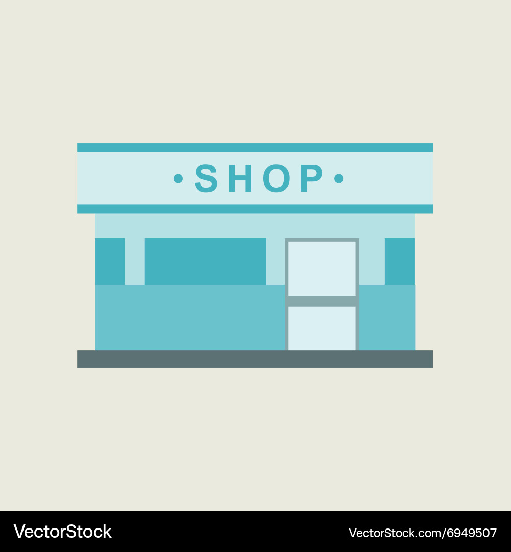 Shop Royalty Free Vector Image - VectorStock