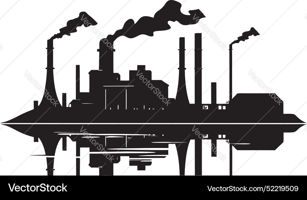 Factory fusion black logo depicting forward Vector Image