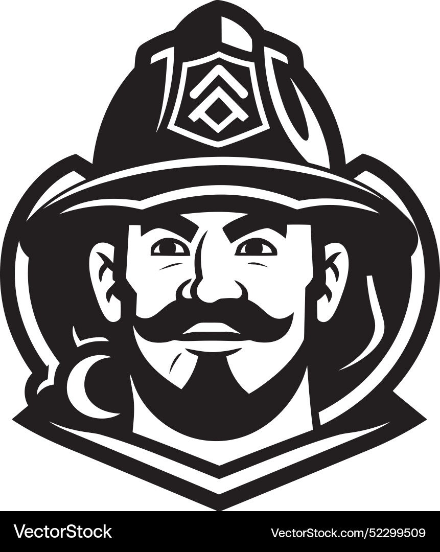 Firefighters uniform in fire brigad Royalty Free Vector
