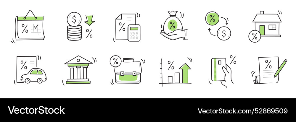 Increase Percentage Vector Images (over 3,500)