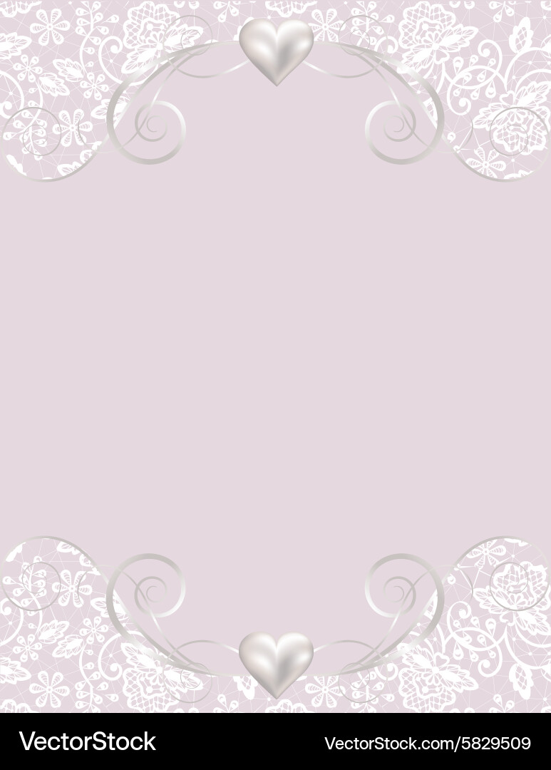 Wedding template Royalty Free Vector Image - VectorStock