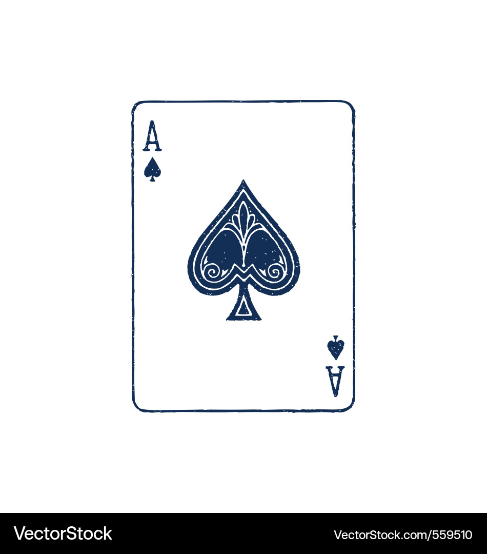 Ace Royalty Free Vector Image - VectorStock