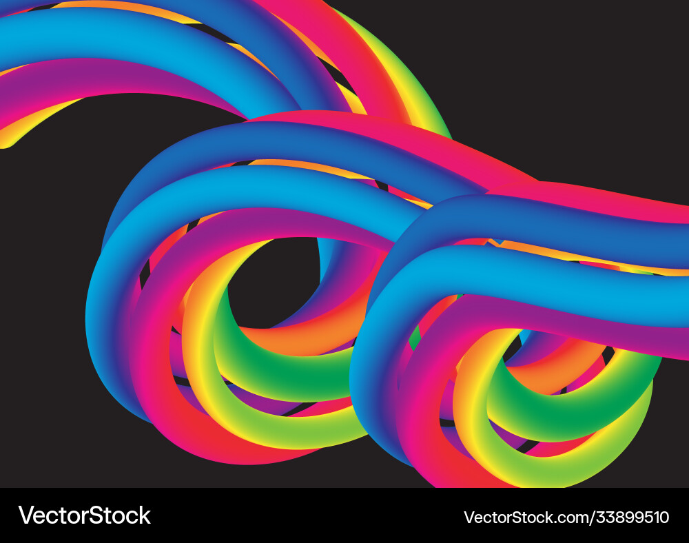 Rainbow blend background Royalty Free Vector Image