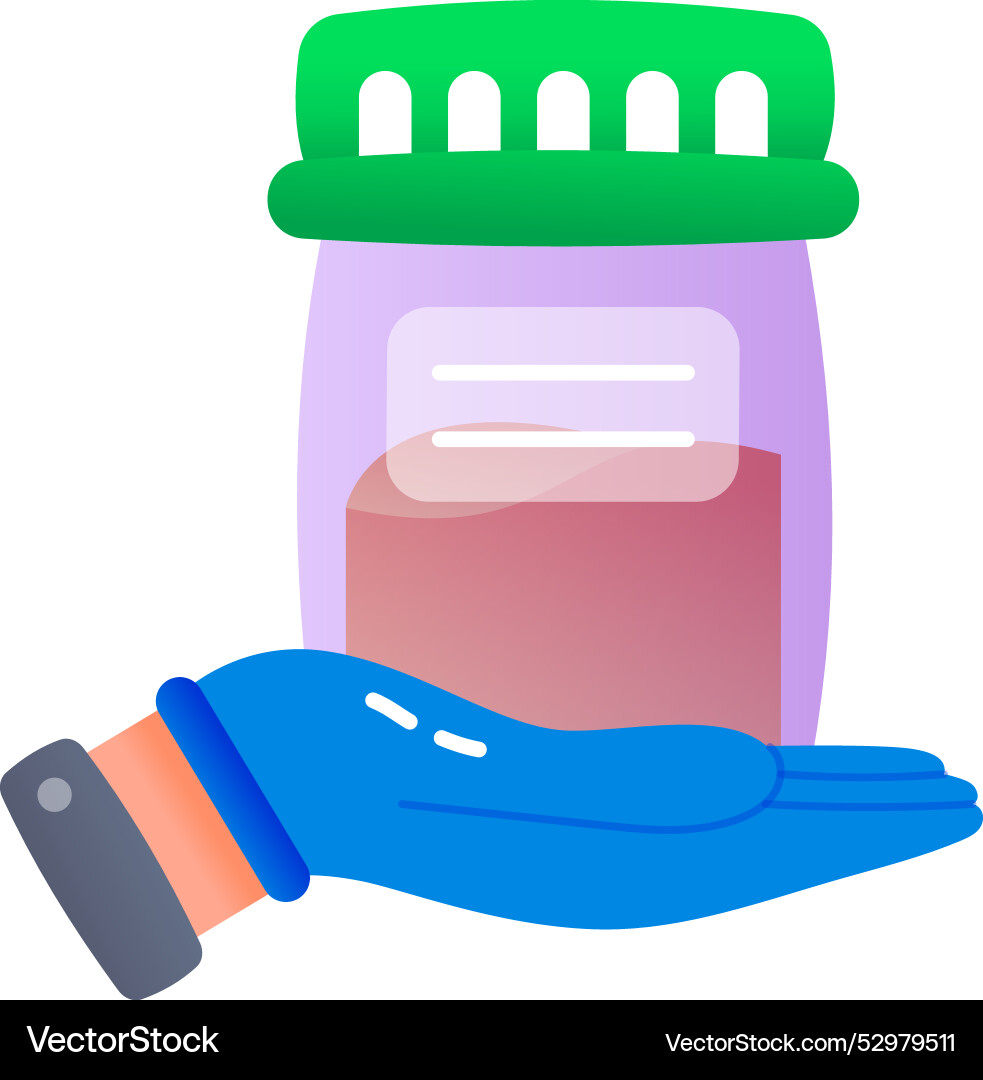 Urine sample Royalty Free Vector Image - VectorStock