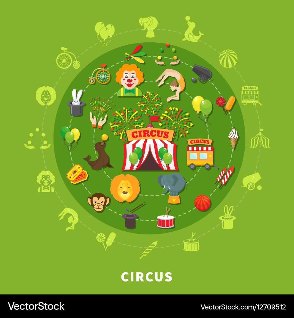 Circus Royalty Free Vector Image - VectorStock