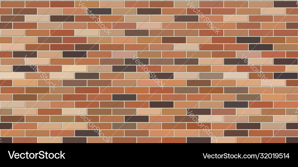 Brick wall Royalty Free Vector Image - VectorStock