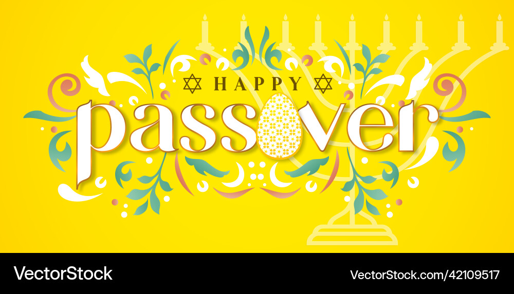Passover Celebration Royalty Free Vector Image