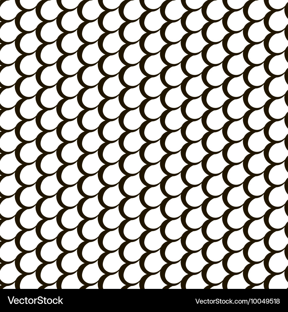 Fish skin repetition texture modern scale stylish Vector Image