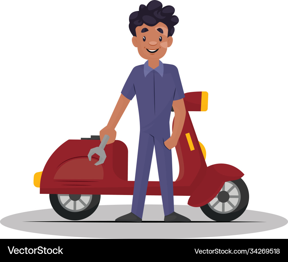 Mechanic Royalty Free Vector Image - VectorStock
