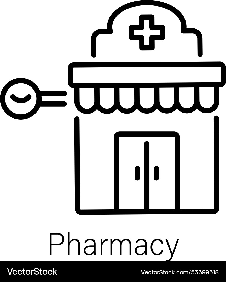 Pharmacy Royalty Free Vector Image - VectorStock