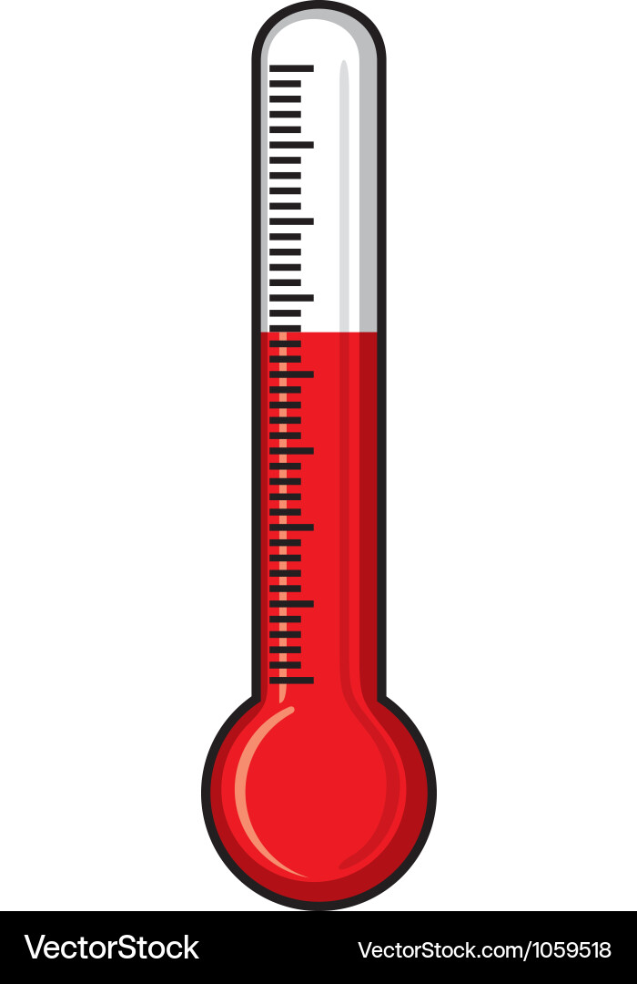 Thermometer Royalty Free Vector Image - VectorStock