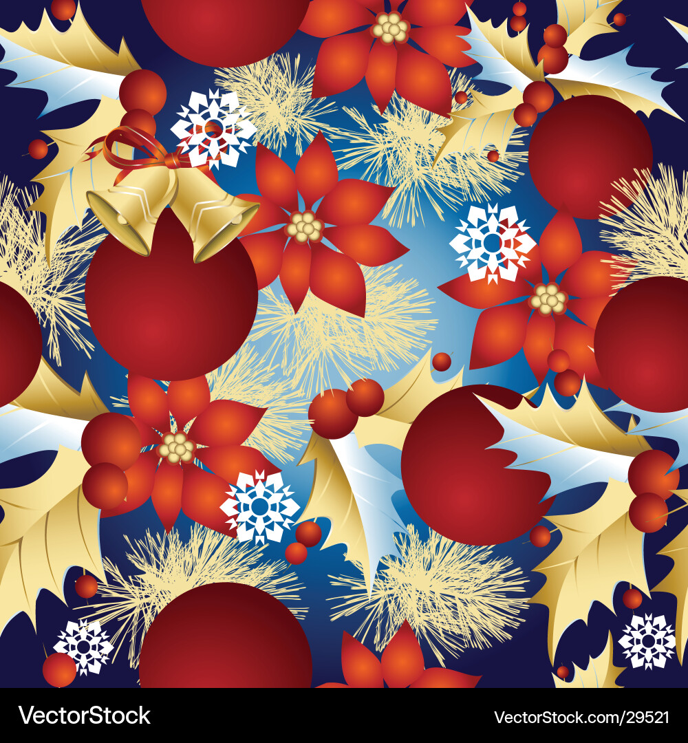 Christmas pattern Royalty Free Vector Image - VectorStock