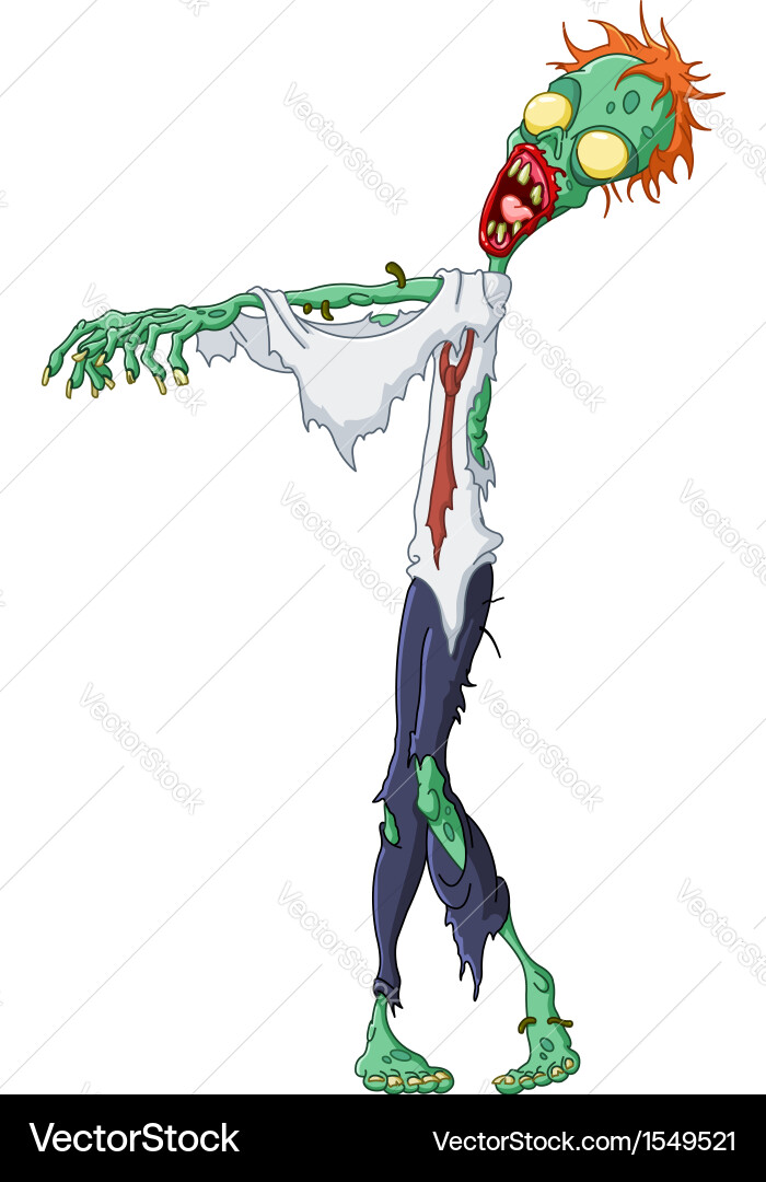 Zombie Royalty Free Vector Image - VectorStock