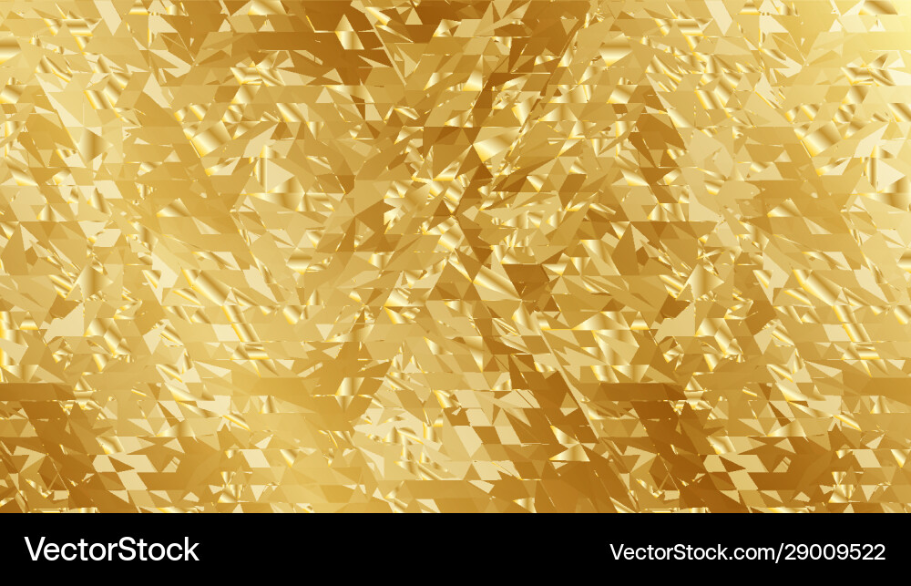 Gold shatter Royalty Free Vector Image - VectorStock