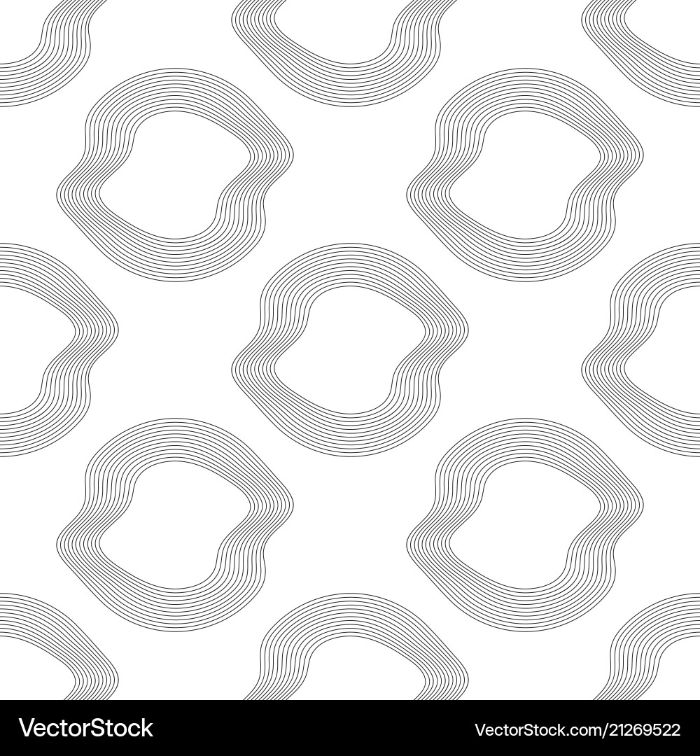 Monochrome seamless pattern Royalty Free Vector Image