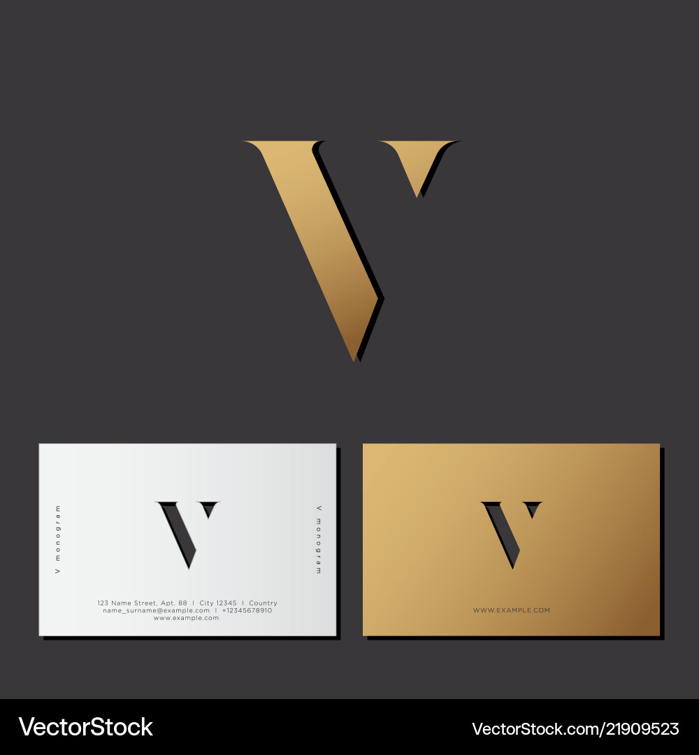 Letter V Premium Logo Vector Images (over 2,100)