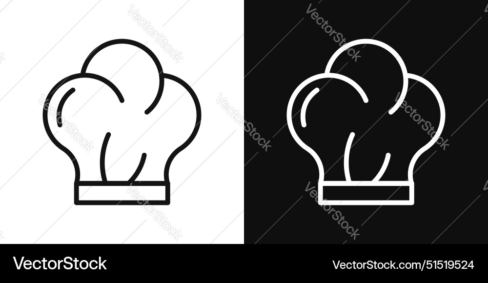 Chef hat icon Royalty Free Vector Image - VectorStock